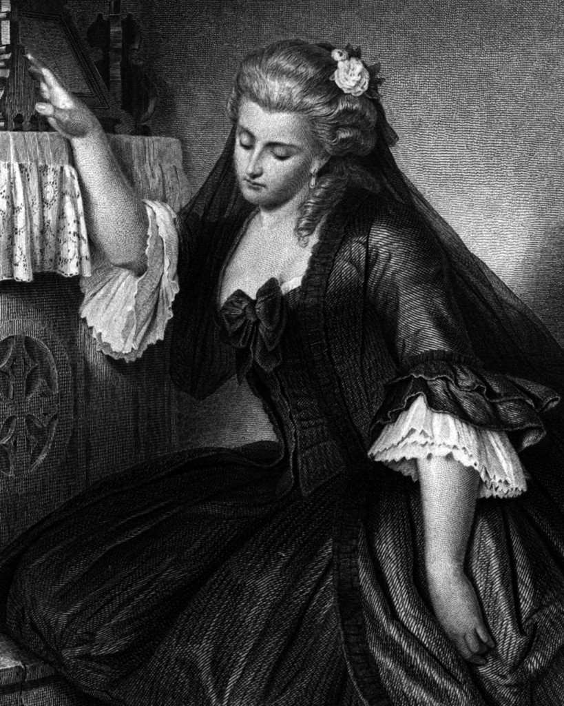 Die Griechin, Zeichnung von Arthur von Ramberg - Friedrich Schiller Archiv